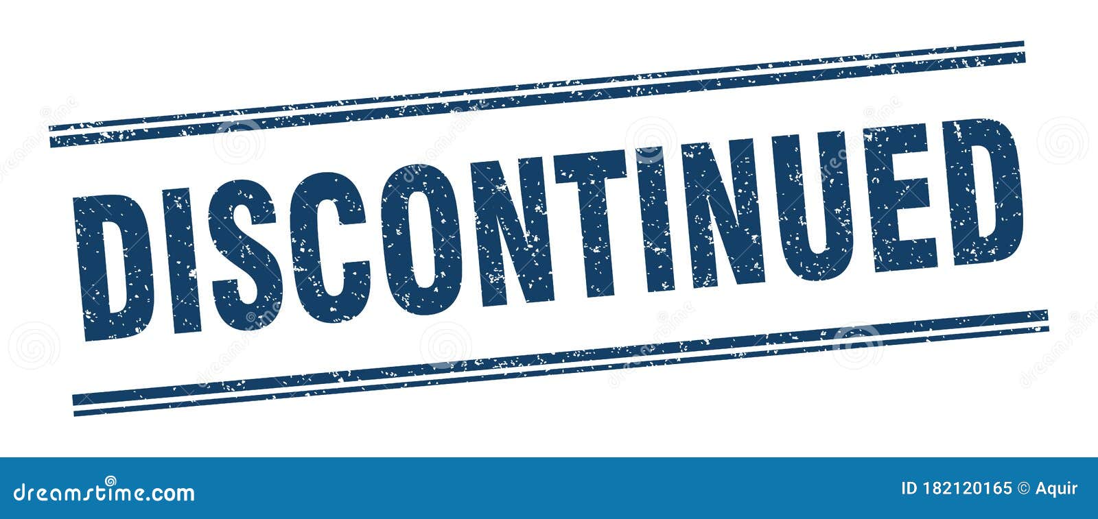 Discontinued Stamp. Discontinued Square Grunge Sign Stock Vector ...