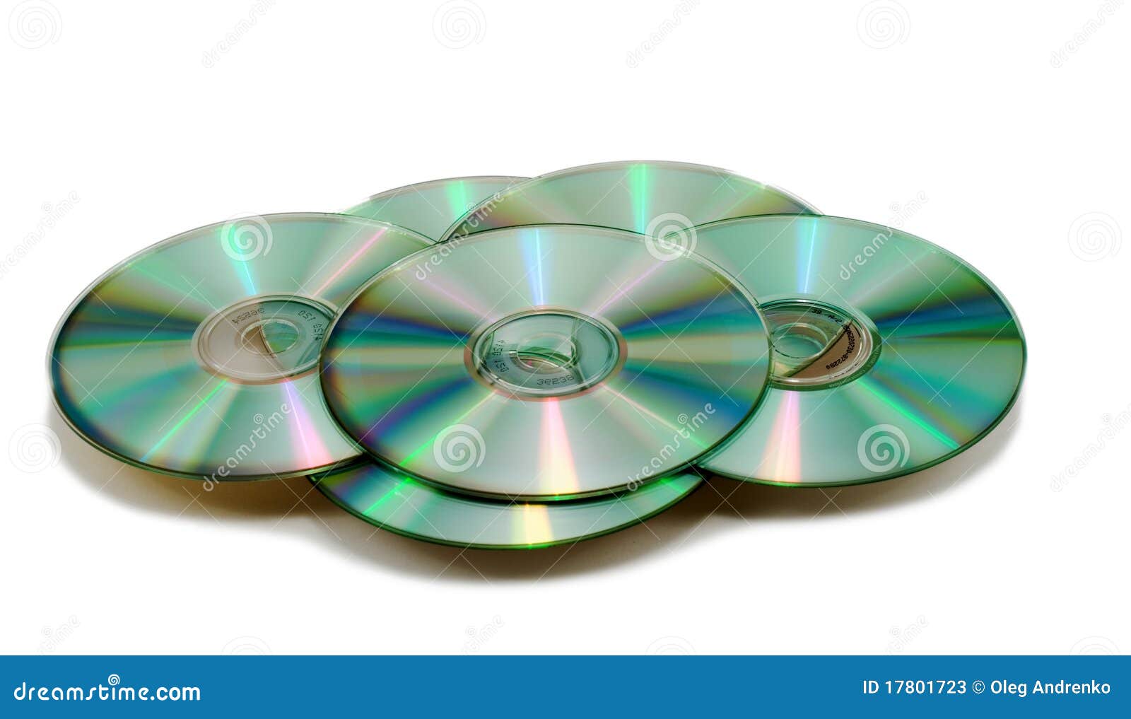 Discos CD imagen de archivo. Imagen de espectro, brillante - 17801723