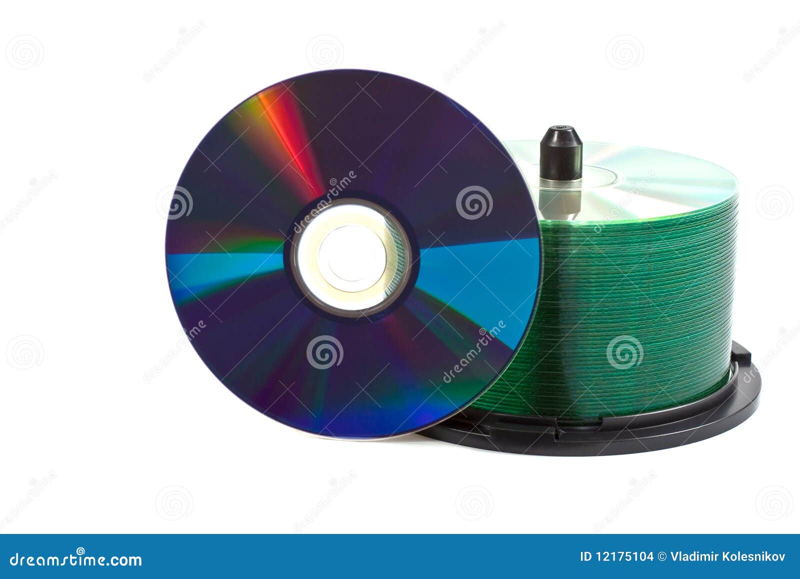 Discos de DVD foto de archivo. Imagen de digital, objetos - 12175104