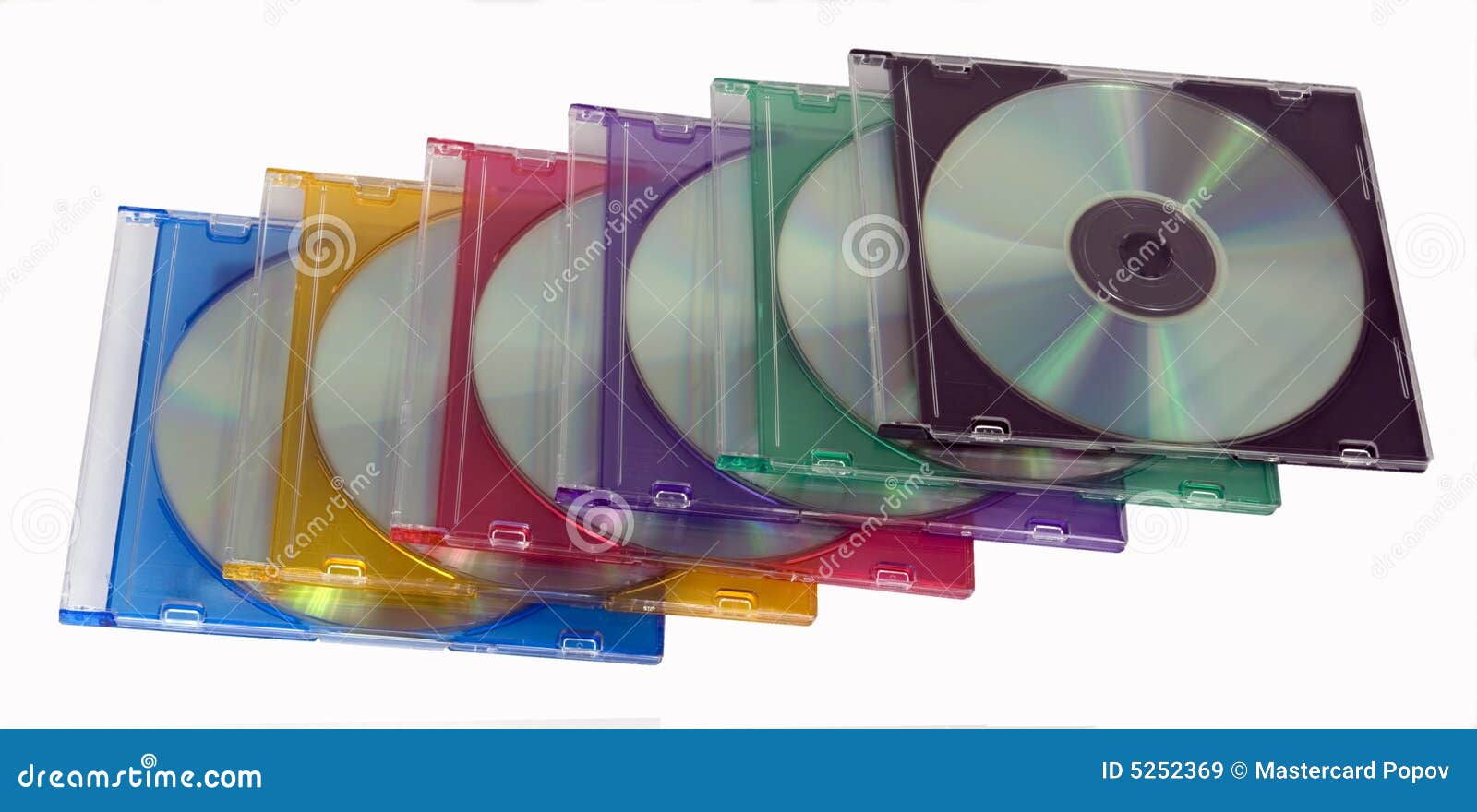 Discos de SD/DVD imagen de archivo. Imagen de rayo, azul - 5252369