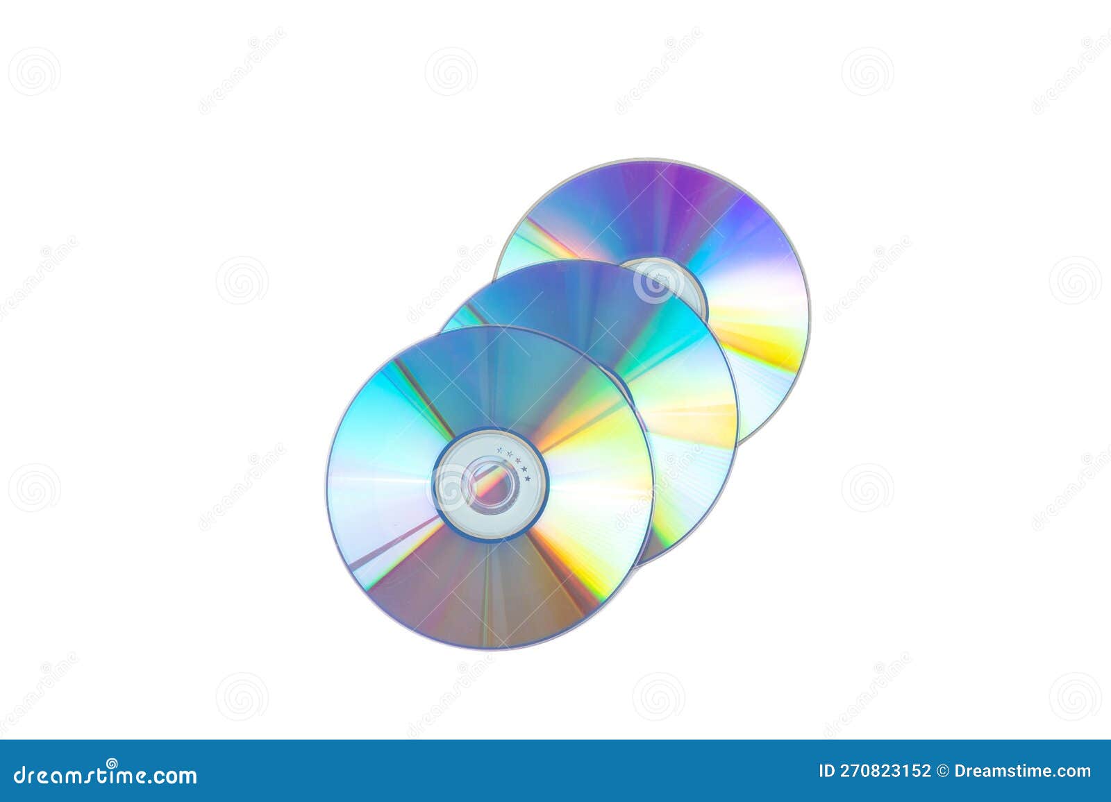 Discos Dvds Aislados En Fondo Blanco Foto de archivo - Imagen de ...