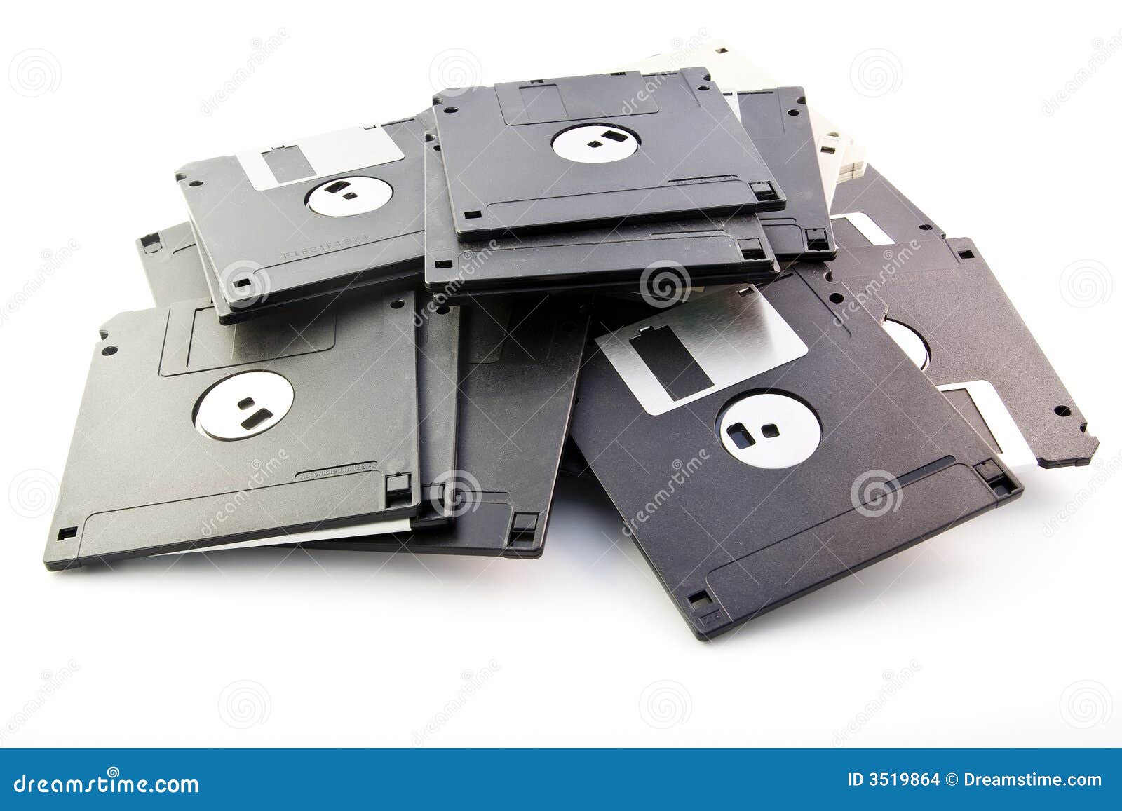 Discos flexíveis foto de stock. Imagem de tradicional - 3519864