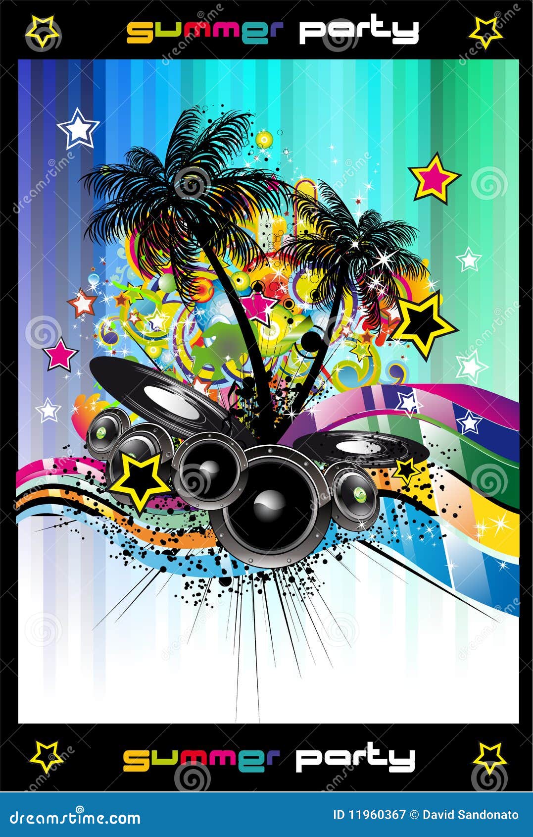 Discotheque Cartoon Vector | CartoonDealer.com #2599545