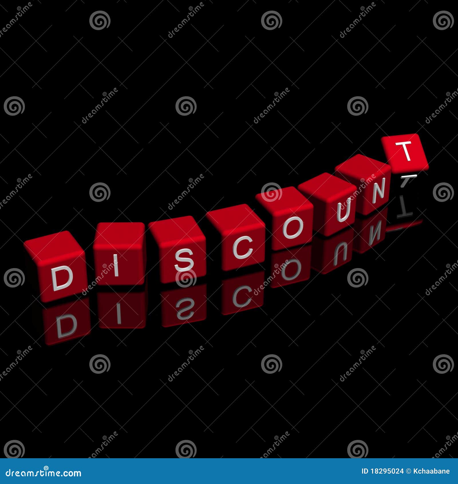 Discount stock illustration. Illustration of isolated - 18295024