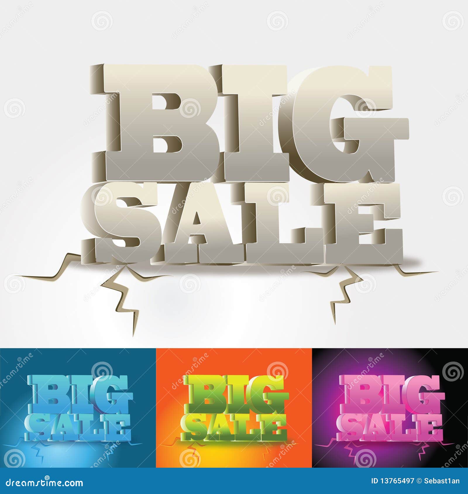 Discount Advertisement stock vector. Illustration of poster - 13765497