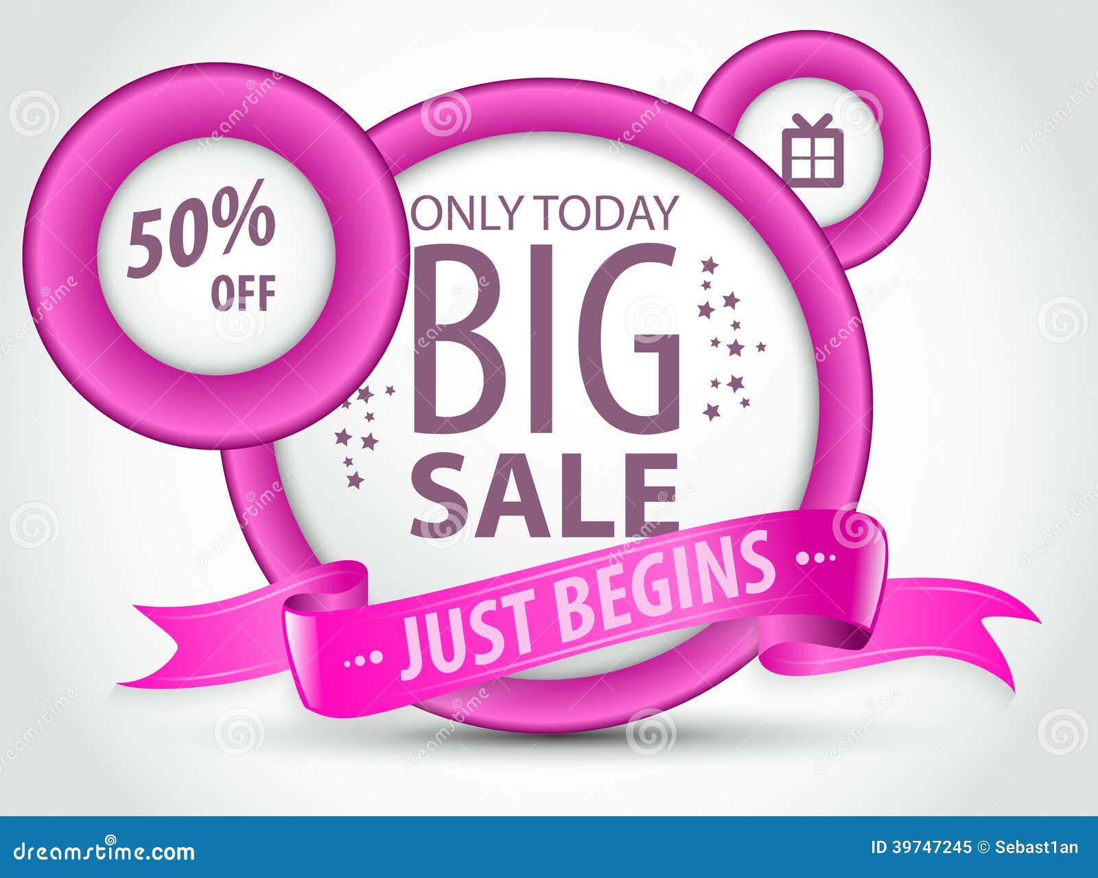 Discount Advertisement stock vector. Illustration of promoting - 39747245