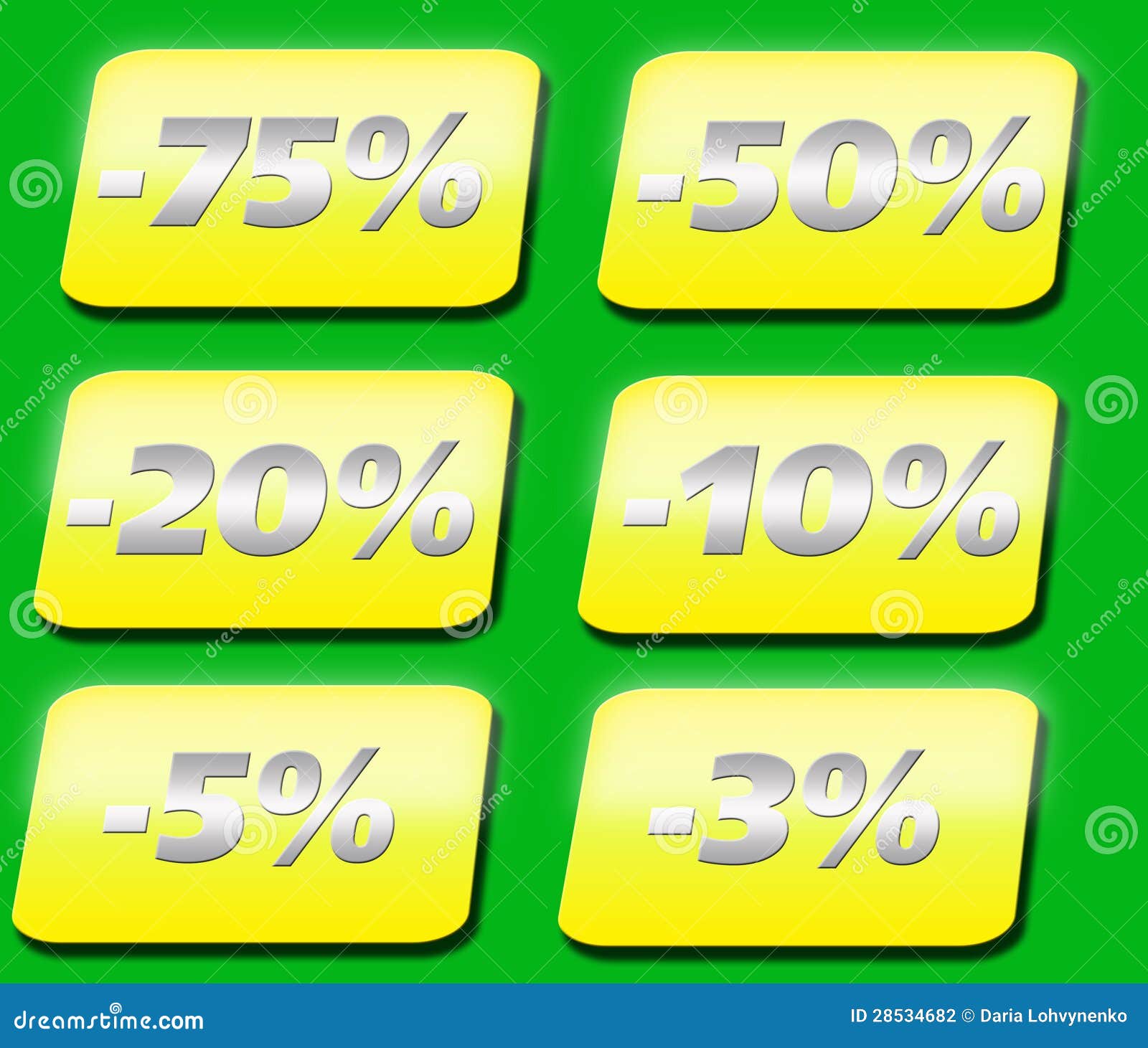 Discount buttons stock illustration. Illustration of shop - 28534682