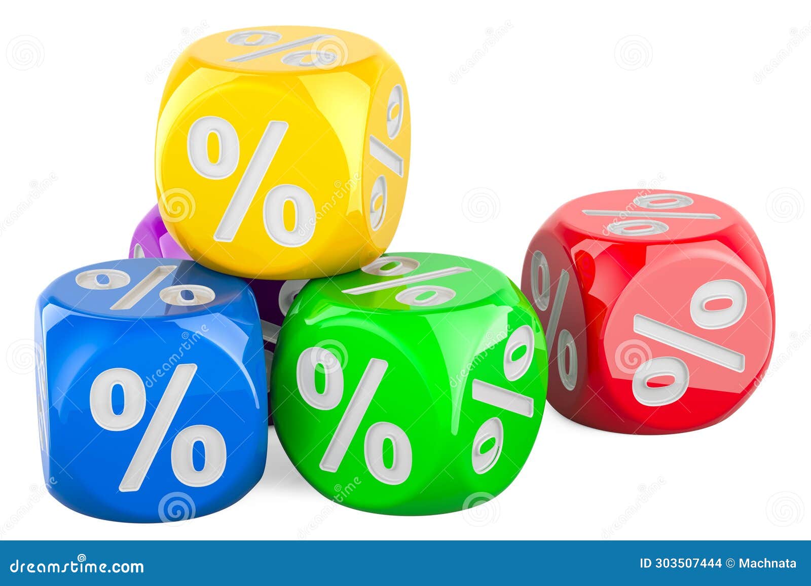 3D Cubes. Set Of Colored Spatial Figures. Vector Illustrations ...