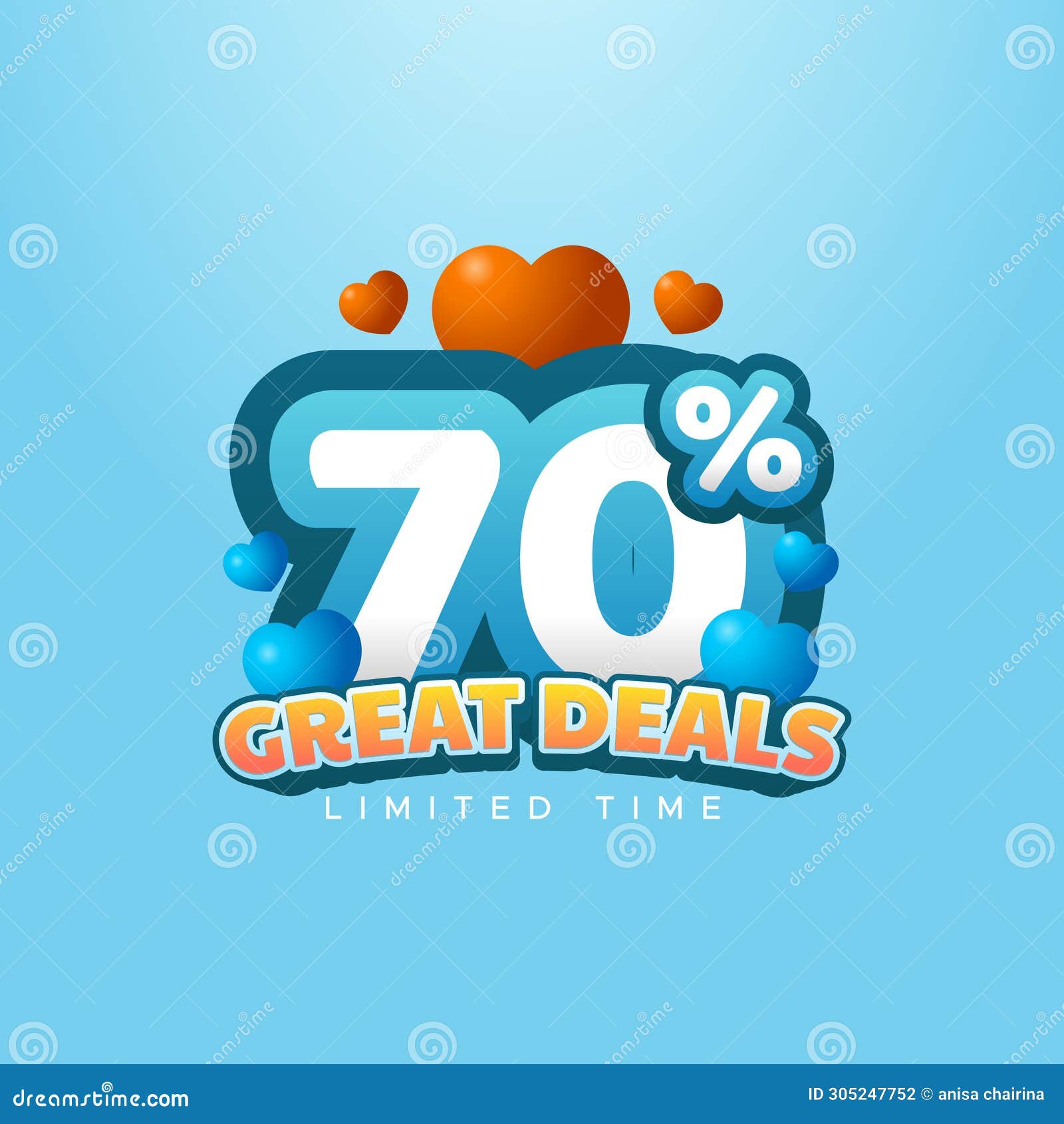 Discount Fun Number Vector Design Collection Stock Vector ...