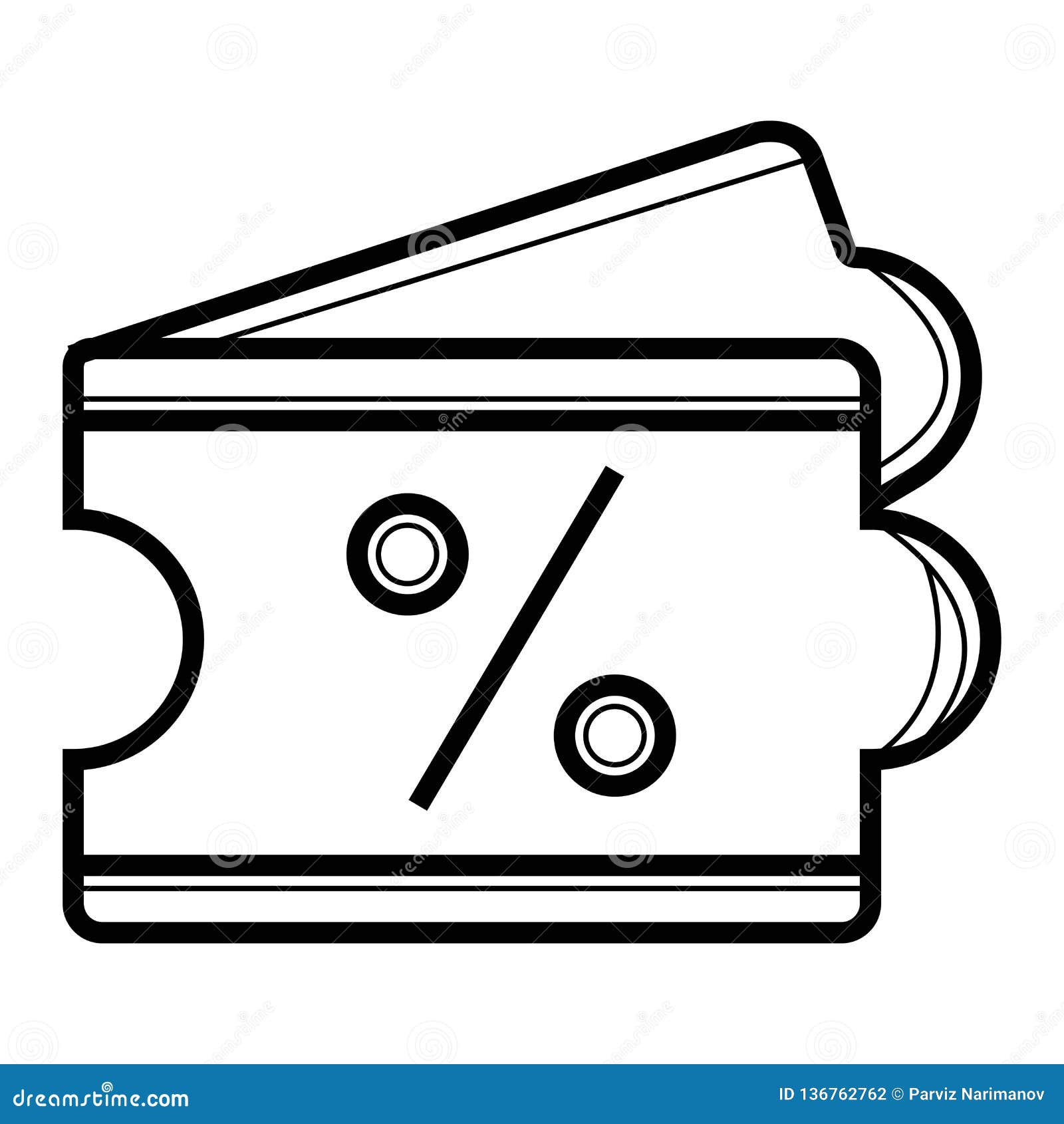 Discount icon, Vector stock illustration. Illustration of business ...