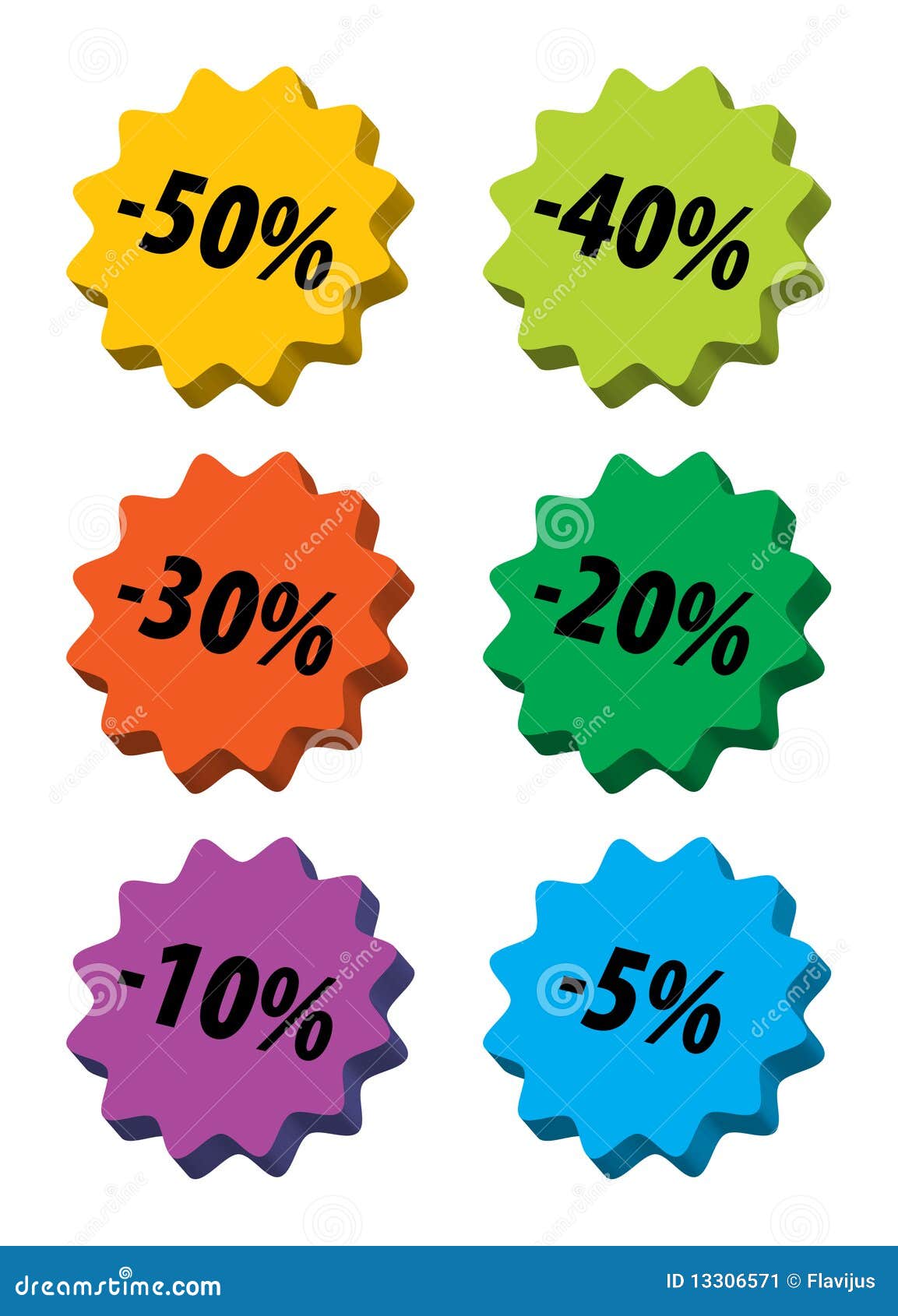 Discount icons stock vector. Illustration of retail, sale - 13306571