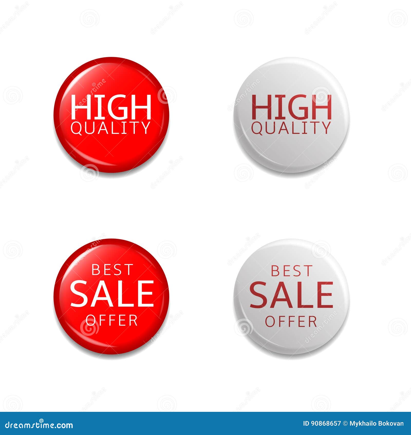 Discount label set stock vector. Illustration of sale - 90868657