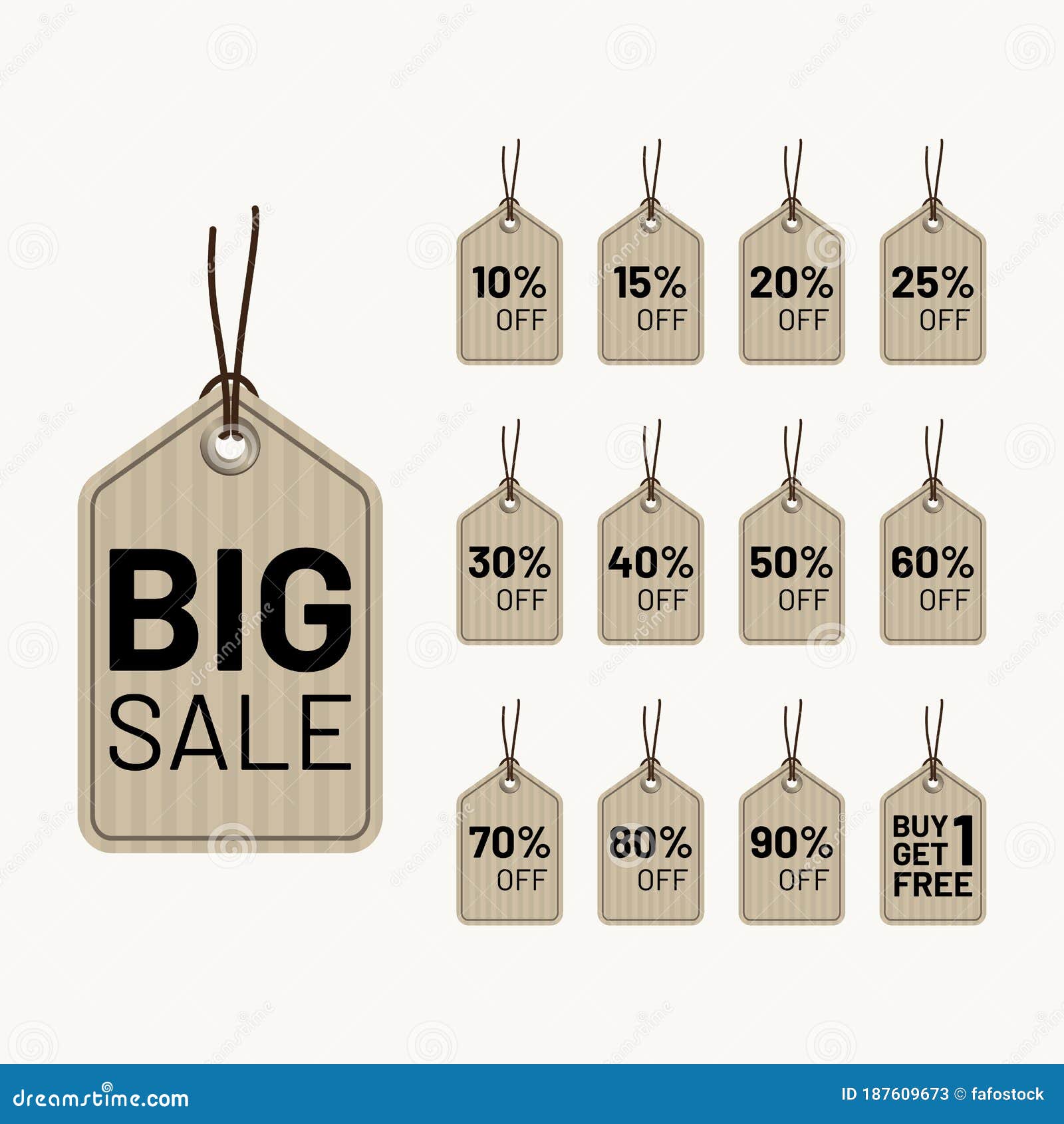 Discount Label Vector Design Template Stock Vector - Illustration of ...