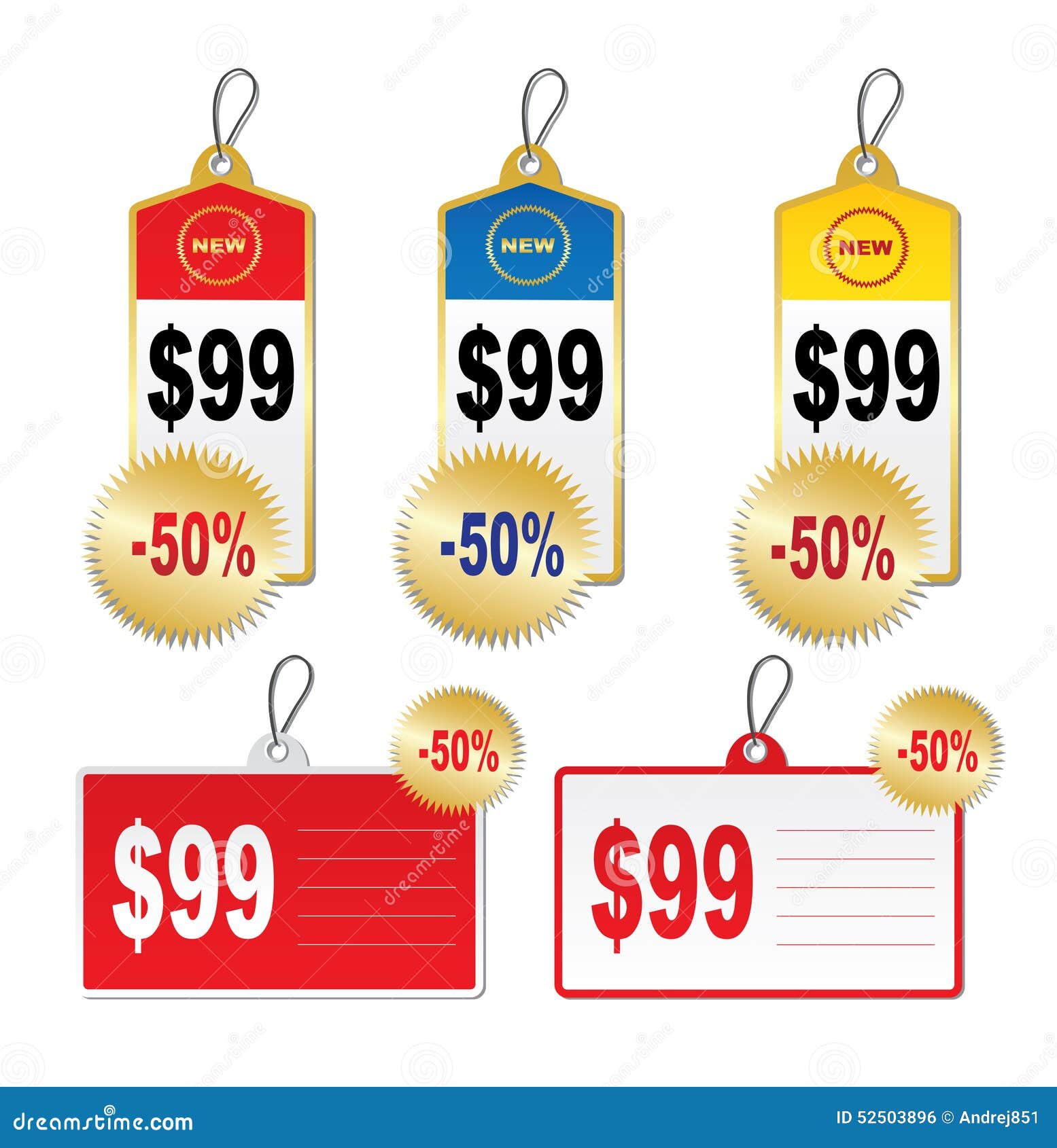 Discount labels stock vector. Illustration of label, gift - 52503896