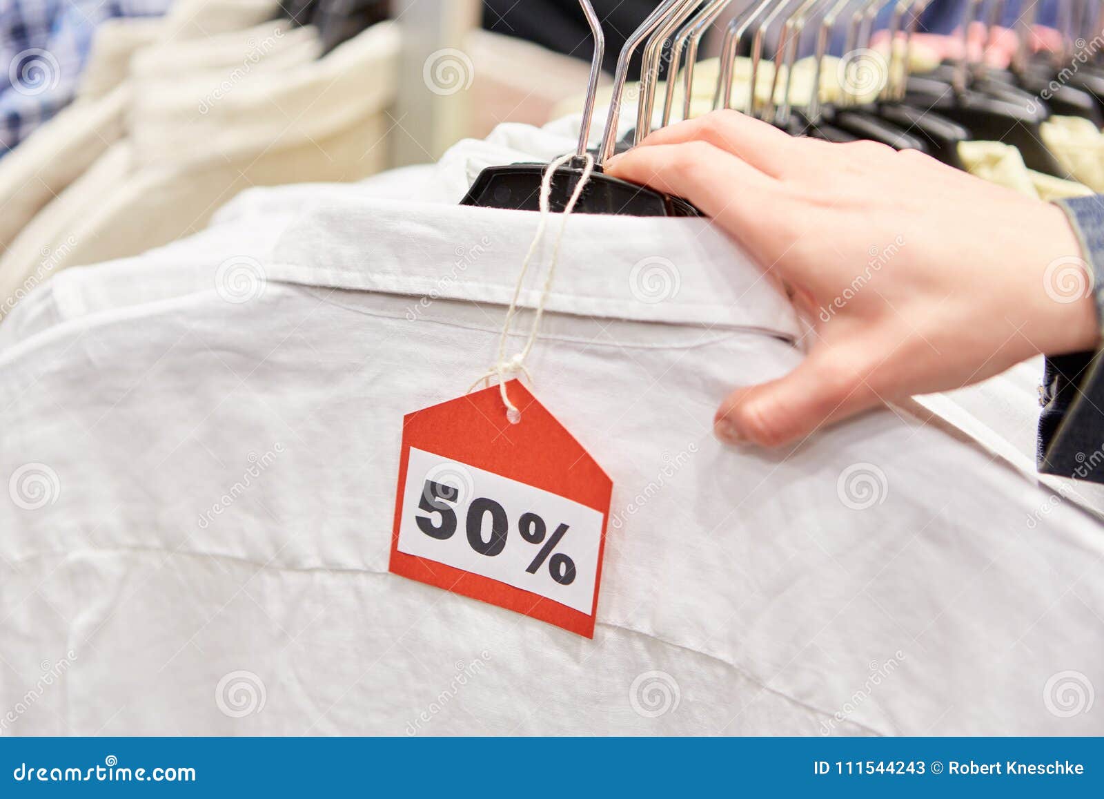 50 Discount Discount in Retail Stock Image - Image of clearance ...