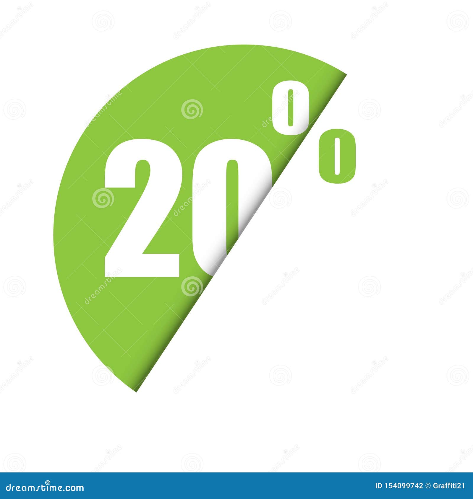 Discount Round. Market Special Offer Discount. Vector Illustration ...