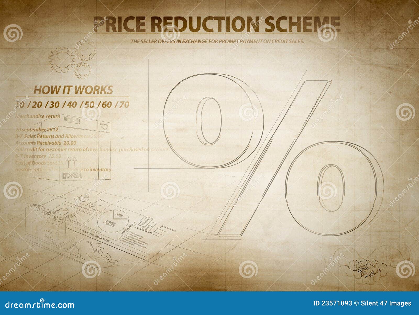 Discount scheme stock illustration. Illustration of consume - 23571093