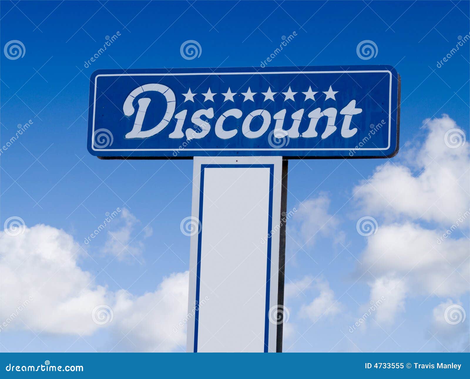 Discount Sign stock image. Image of communication, notice - 4733555