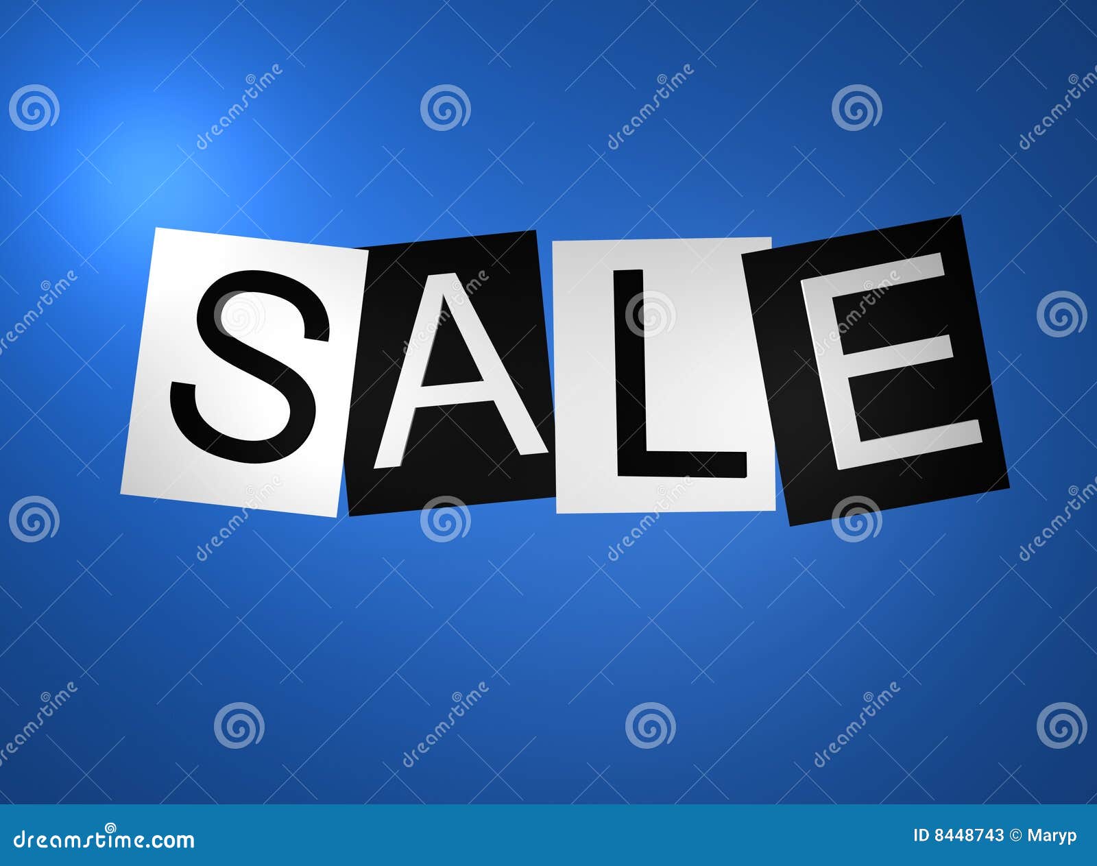 Discount sign stock illustration. Illustration of render - 8448743