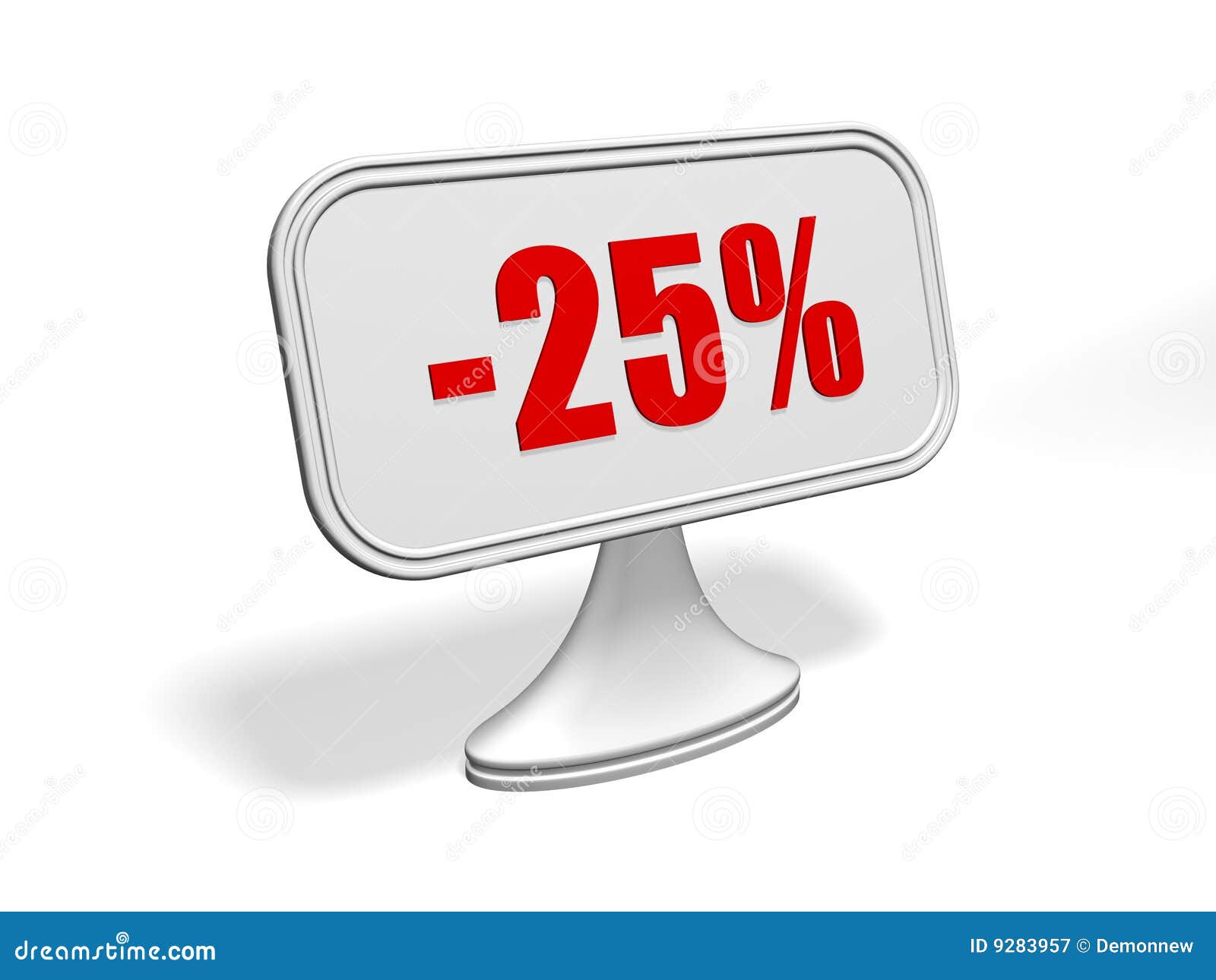 Discount sign stock illustration. Illustration of sale - 9283957