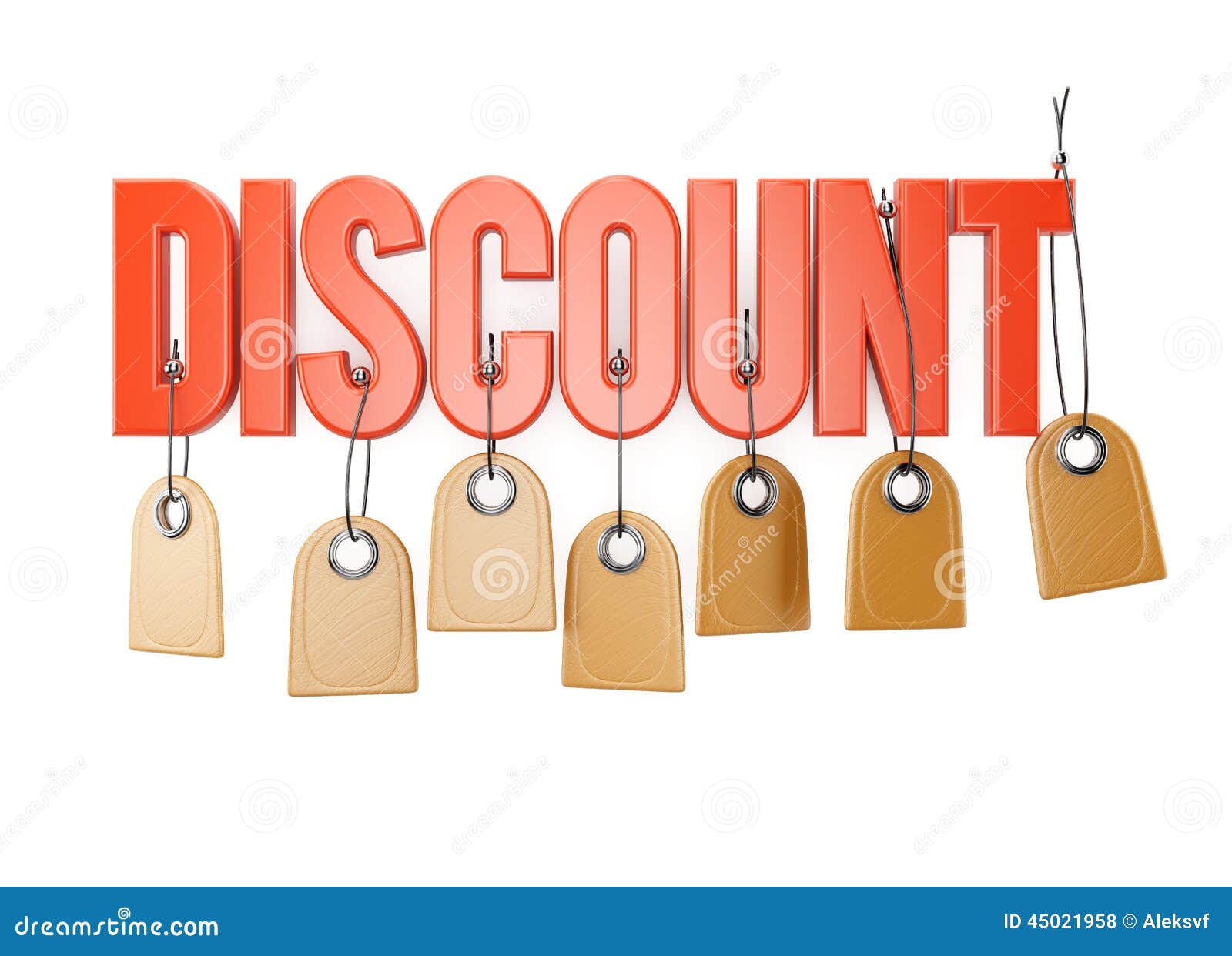 Discount sign stock illustration. Illustration of store - 45021958