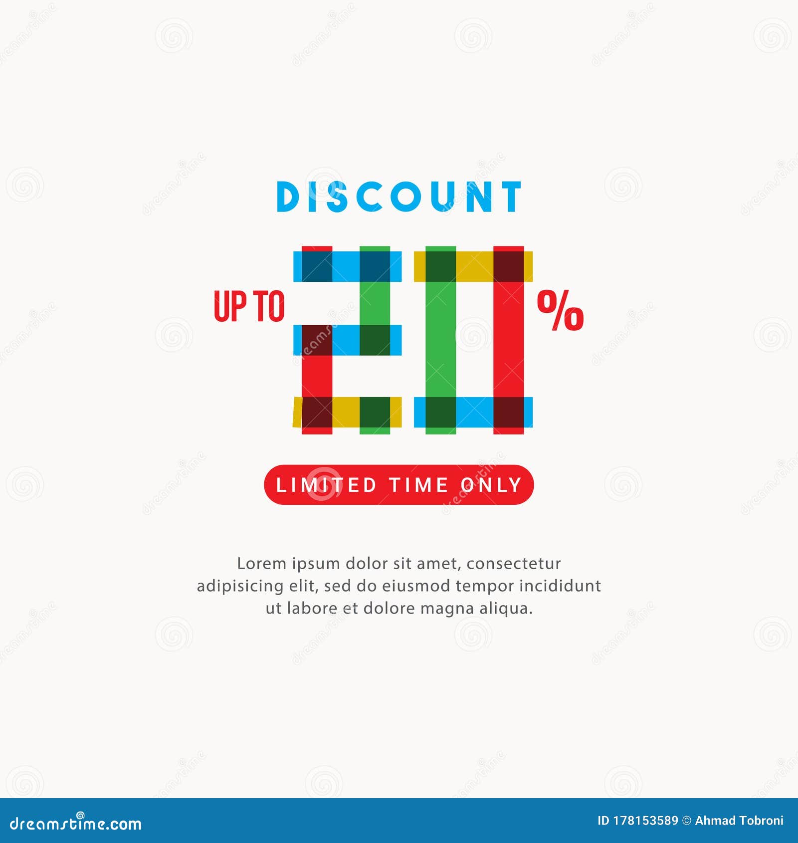 Discount Up To 20 Off Limited Time only Label Vector Template Design ...