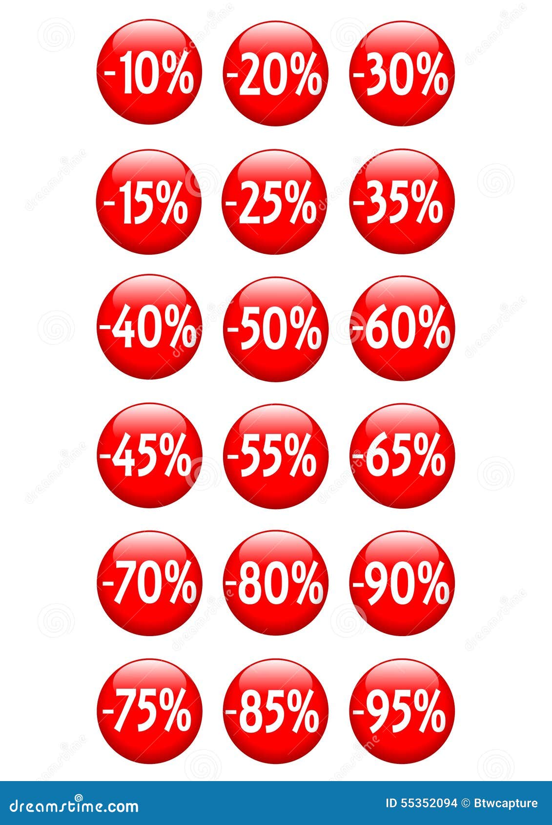 Discount web buttons stock illustration. Illustration of product - 55352094