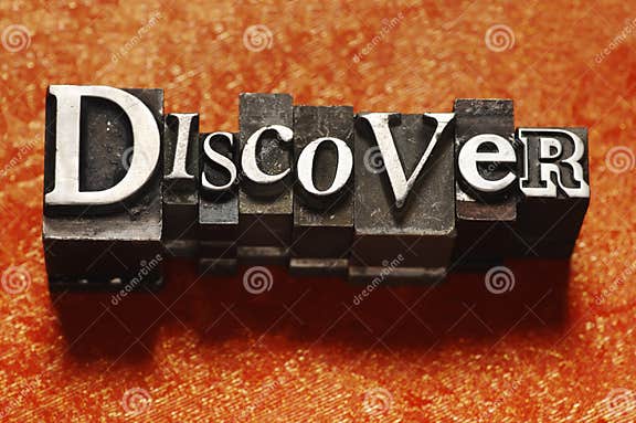 Discover stock photo. Image of location, black, retro - 5160220