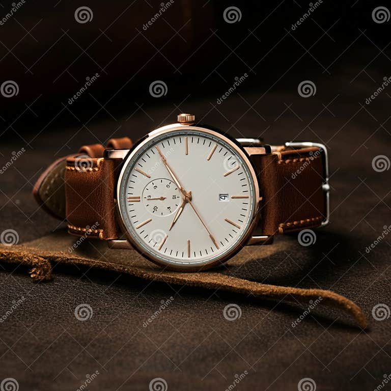 AIGenerated Clock Mockups & Backgrounds for Timeless Designs Stock ...