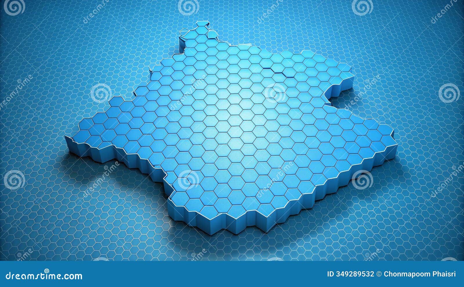 Geographic Beauty Of Earths Continents A Cracked Map Design With Bright ...