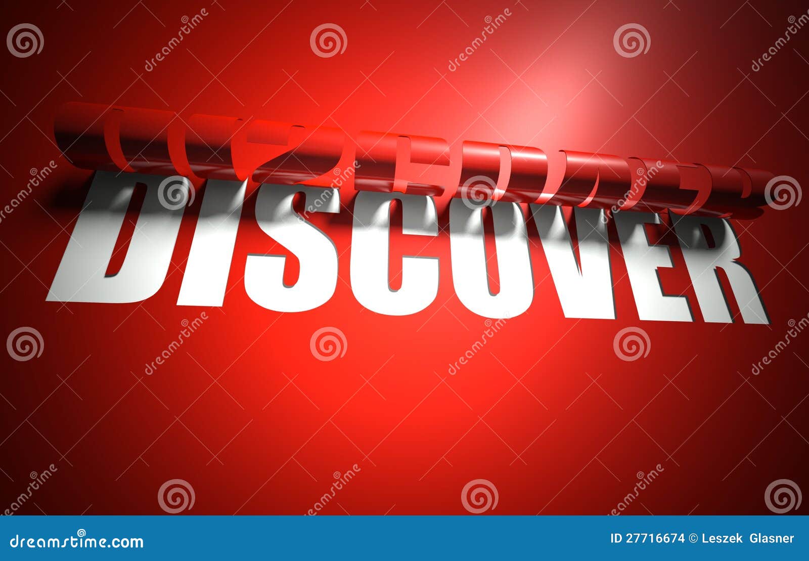 Discover Concept, Cut Out In Background Royalty-Free Stock Image ...
