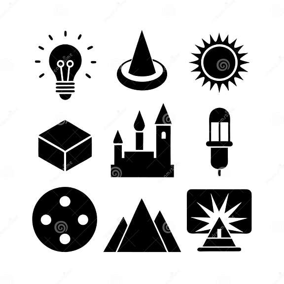 Discover Creative Icon Symbolizes Exploration Stock Illustration ...