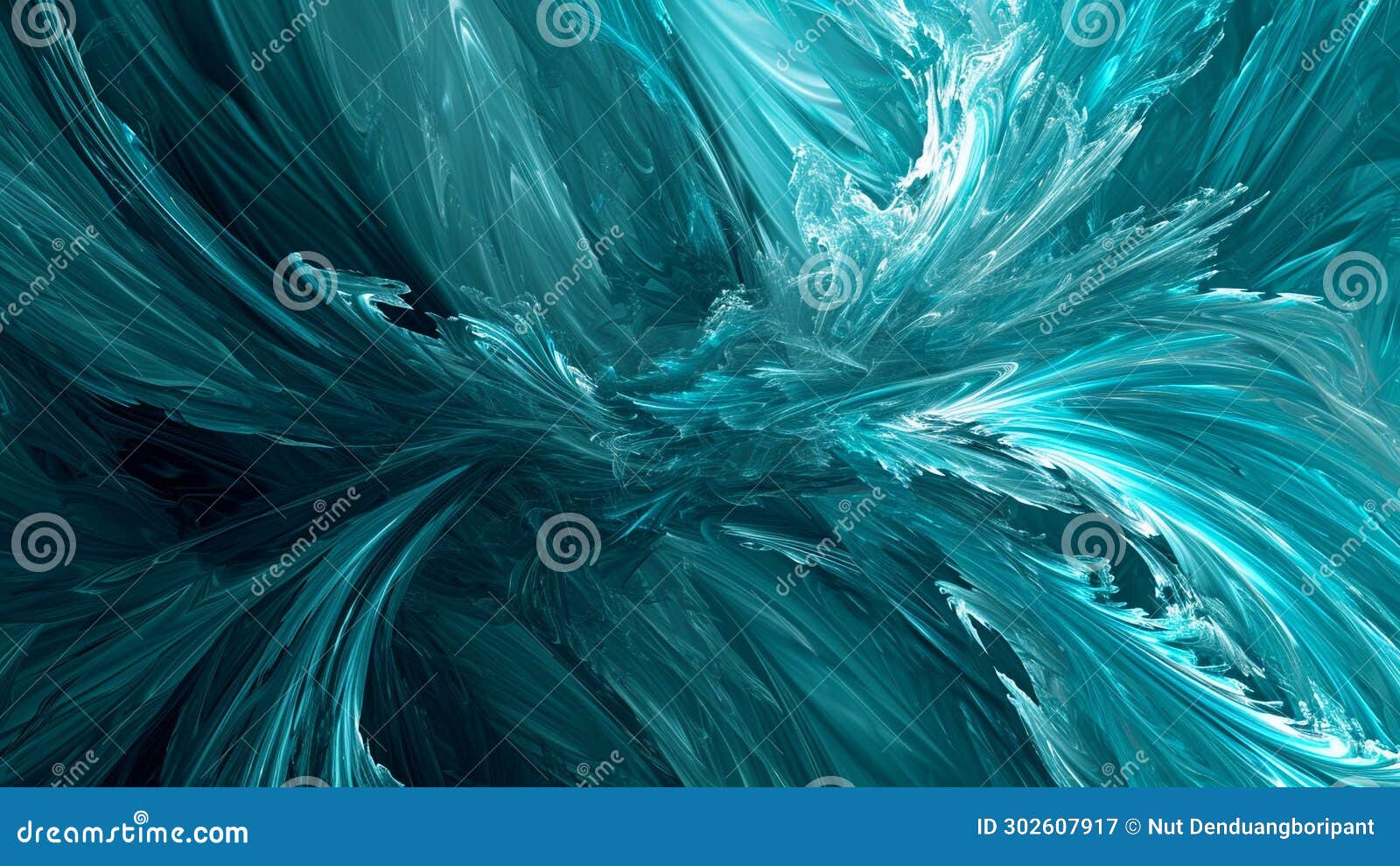 Discover the Digital Teal Surge High-Tech Abstract Background Stock ...