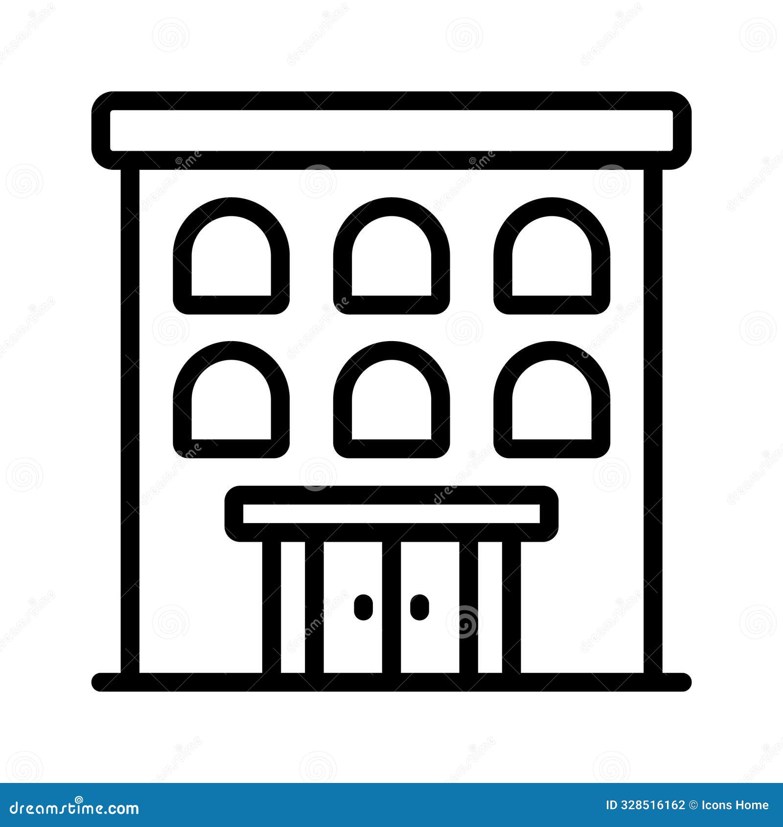 Discover Endless Possibilities with Our Building Vector Icon Stock ...