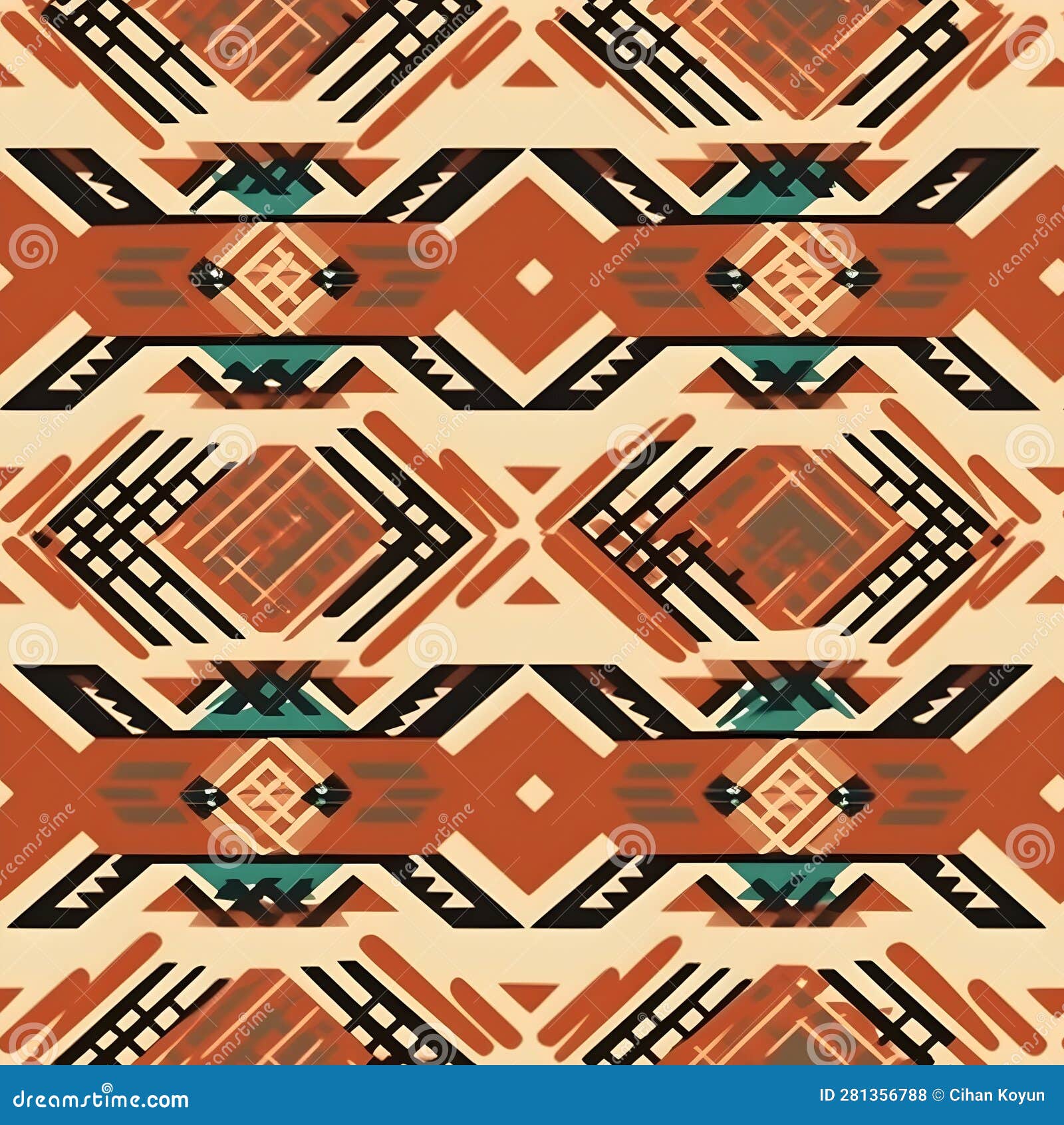 Discover Endless Possibilities In Seamless Aztec Patterns Stock ...