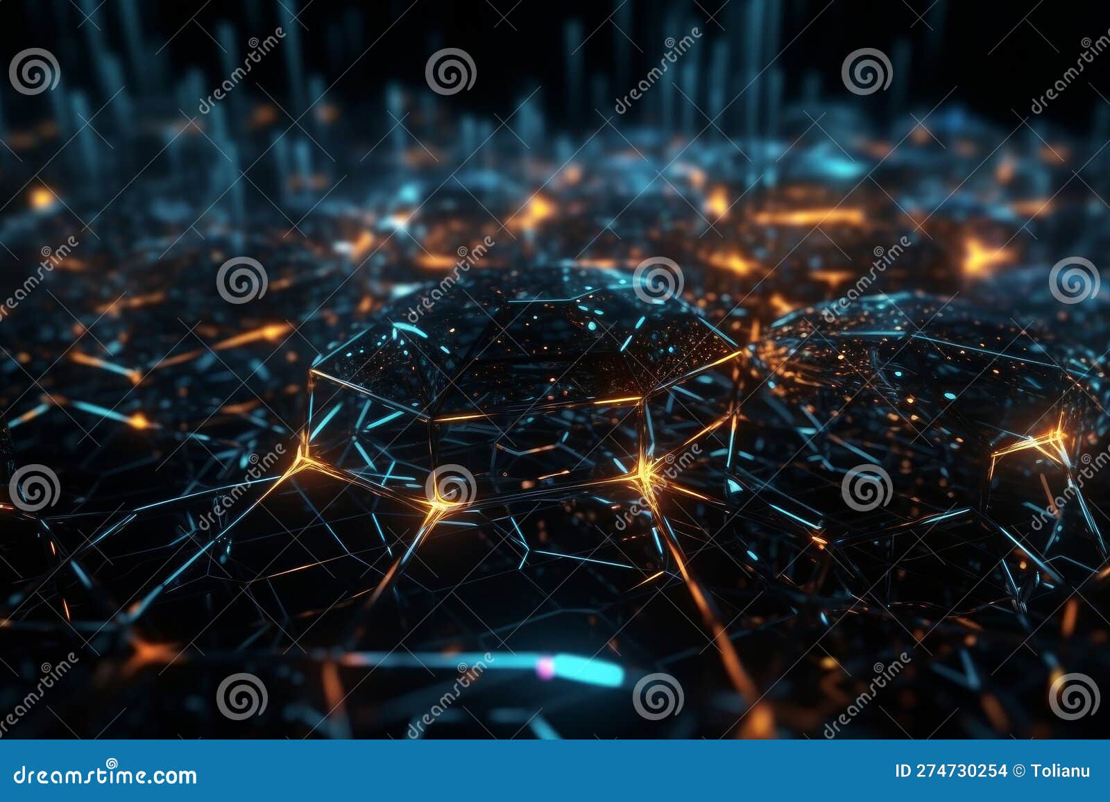 The Blockchain DNA: A Stunning Sci-Fi Cinematic Render In 8K With ...