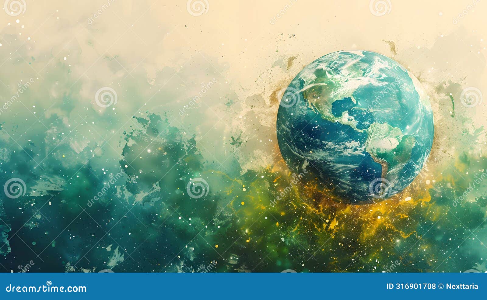 Unlock Hidden Secrets of Our Modern Planet Stock Illustration ...