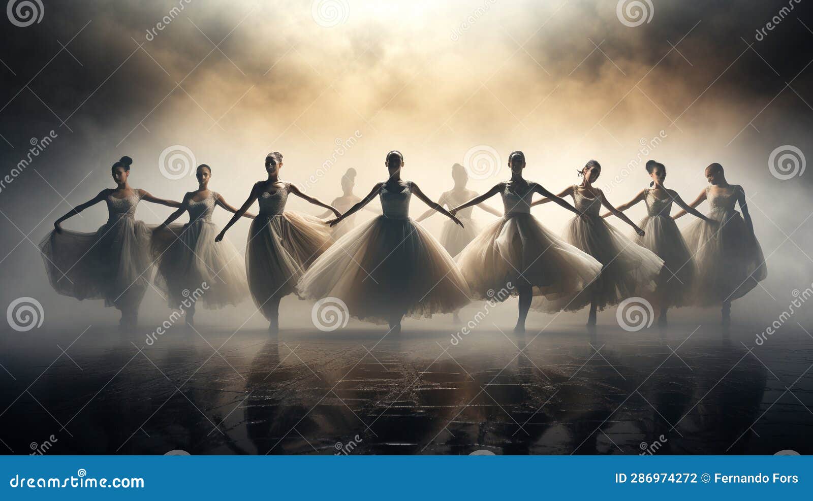 Dance Poetry: AI-Rendered Choreography Dancers Artwork Stock ...