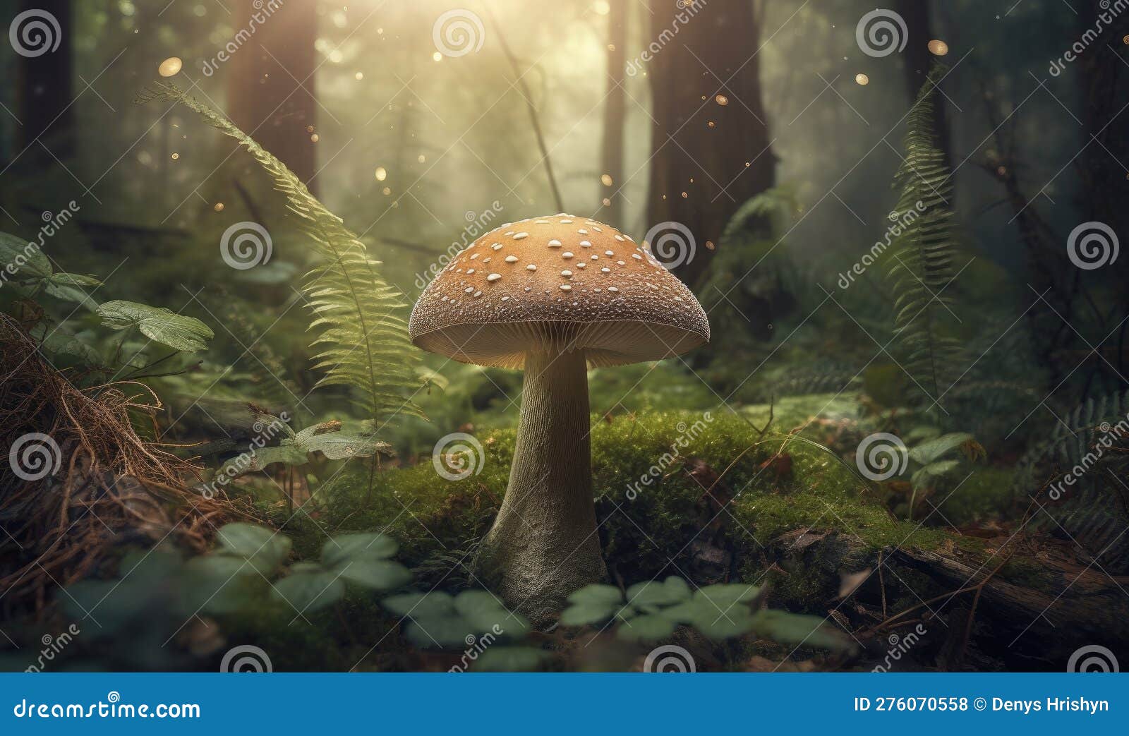 Discover Magic Mushrooms in Enchanted Forest Creating Using Generative ...