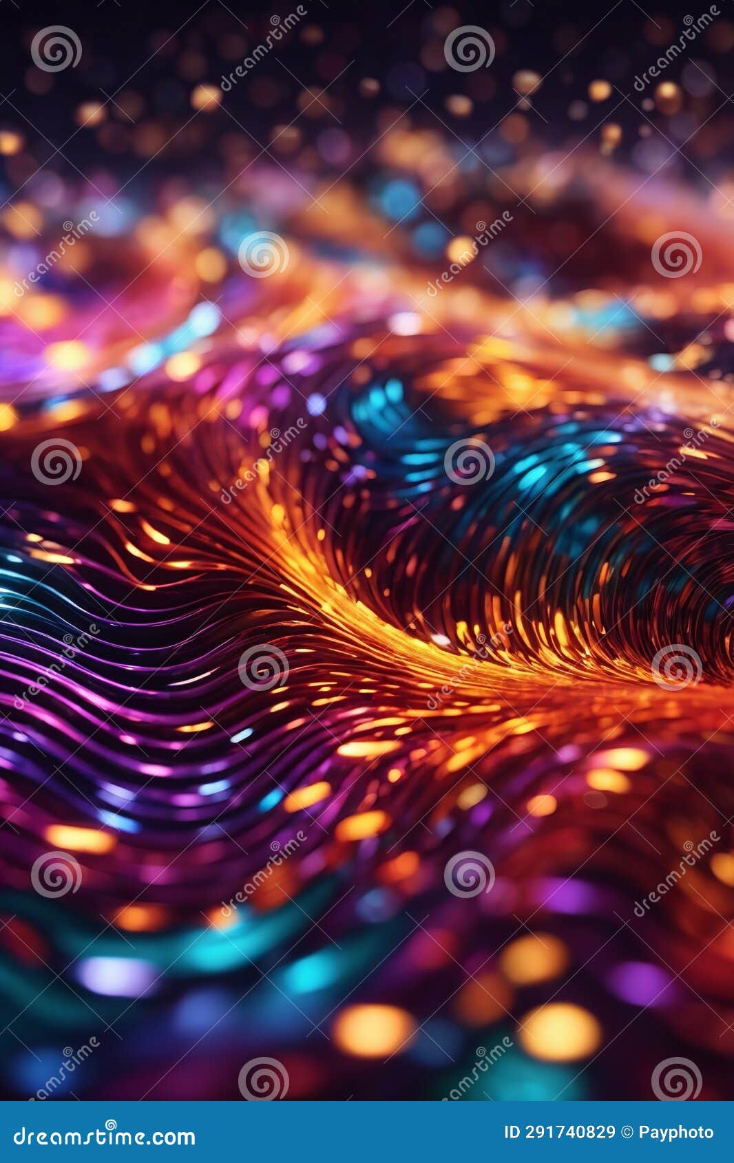 Discover the Mesmerizing Beauty of Quantum Interference Patterns. Stock ...