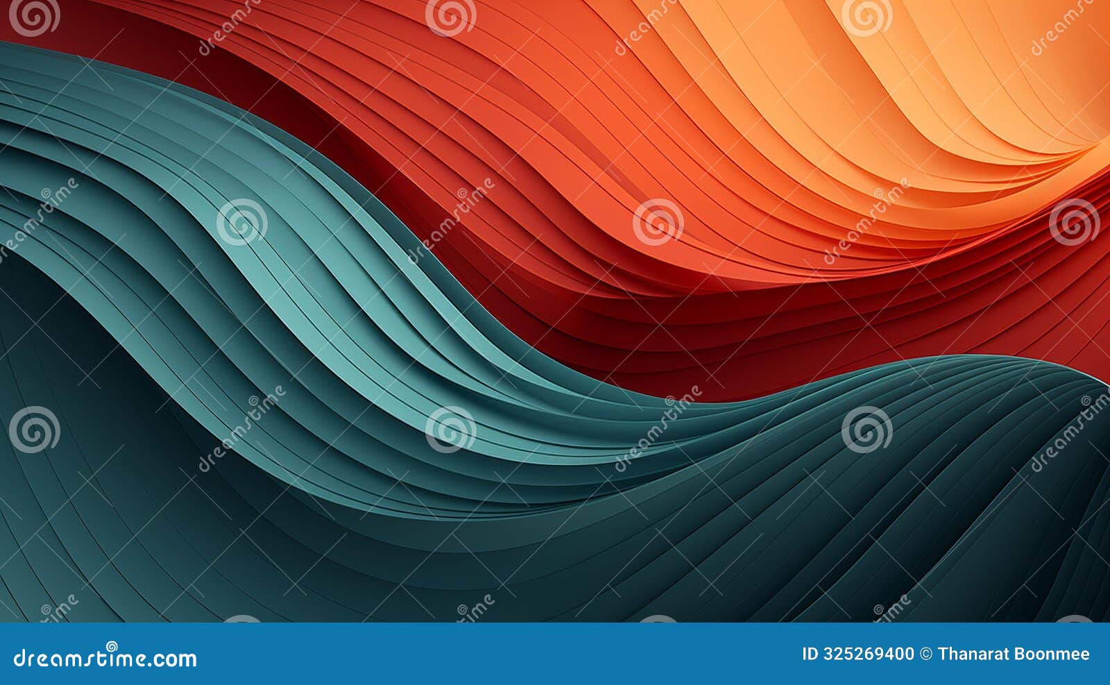 Discover Modern Moire Art with Geometric Designs, Flat Illustrations ...