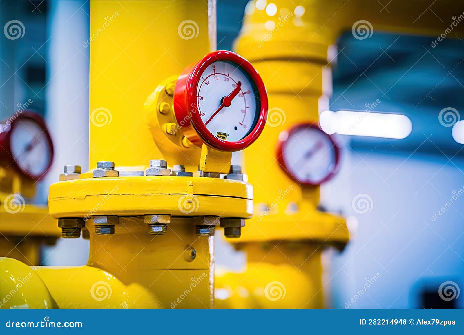 Gas Pipe Reducer: Streamlined Gas Flow Regulation - Generative AI Stock ...