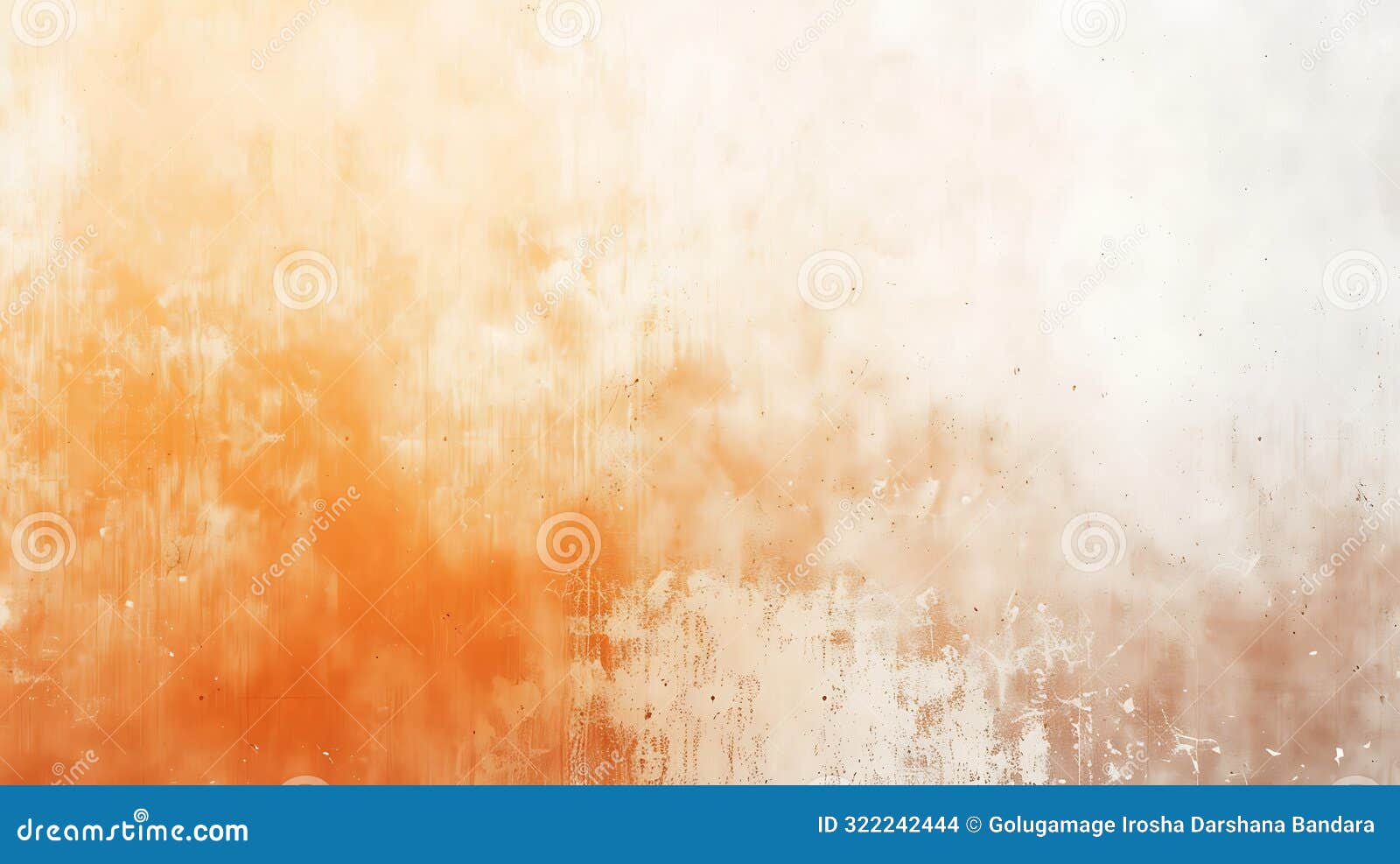 Orange and White Gradient Background with Grainy Texture Stock ...
