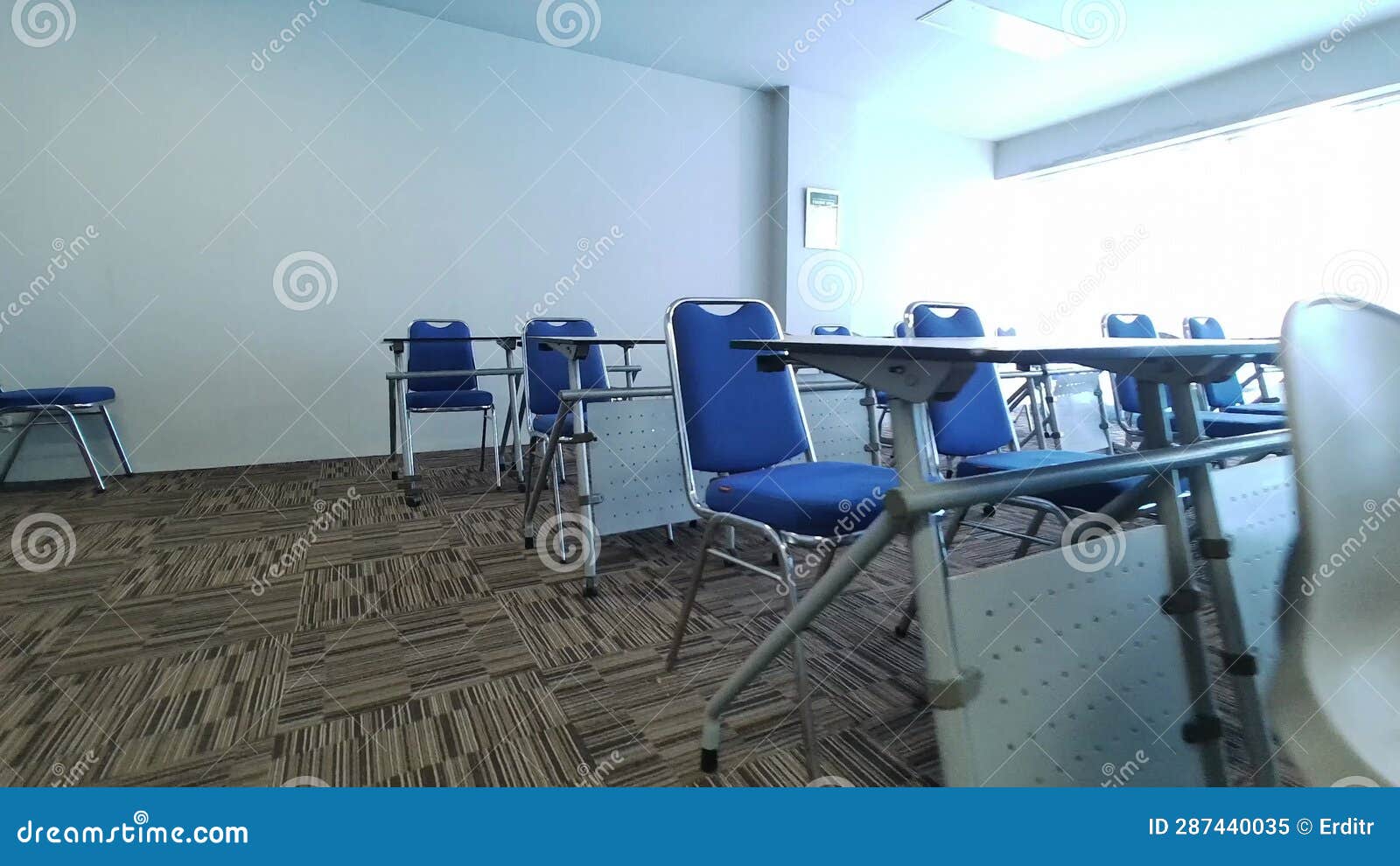 Inviting Learning Space: Modern Empty Classroom Stock Video - Video of ...