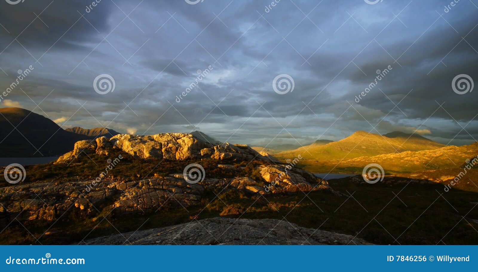 Discover scotland stock photo. Image of clouds, highlands - 7846256