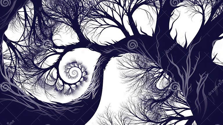 Discover the Unique Spiral Tree, Its Branches Weaving Complex Designs ...