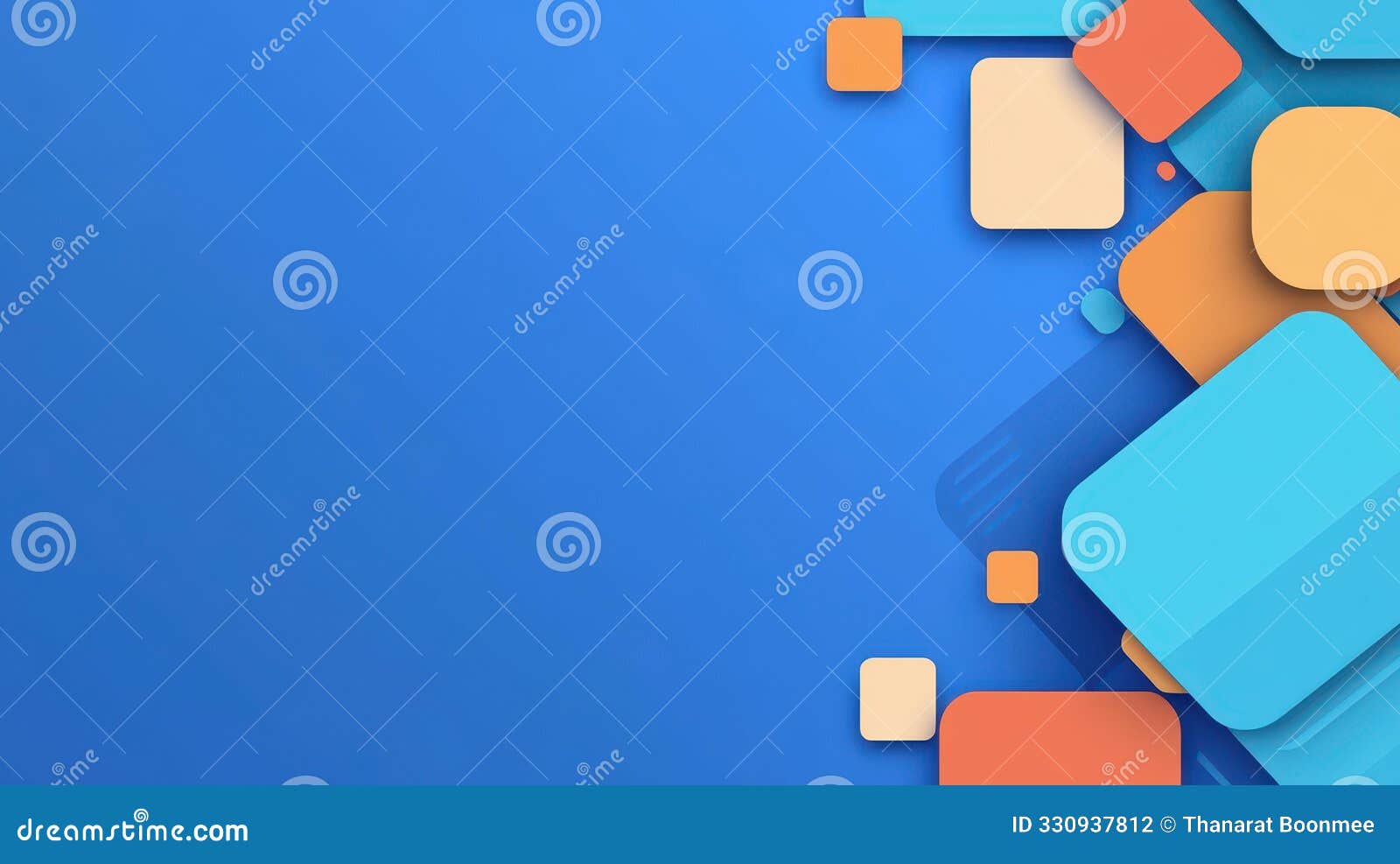 Discover a Vibrant Abstract Blue Vector Backdrop Featuring Lines and ...