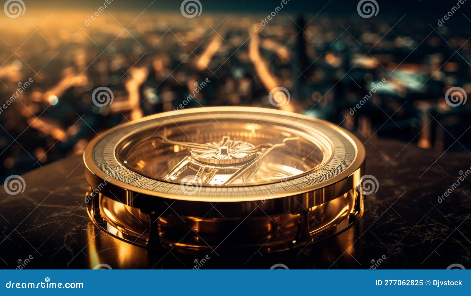 Discover the Way Forward with Illuminated Travel Destinations Generated ...