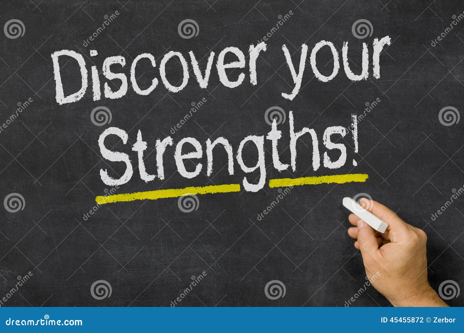 Discover your Strengths stock photo. Image of advice - 45455872