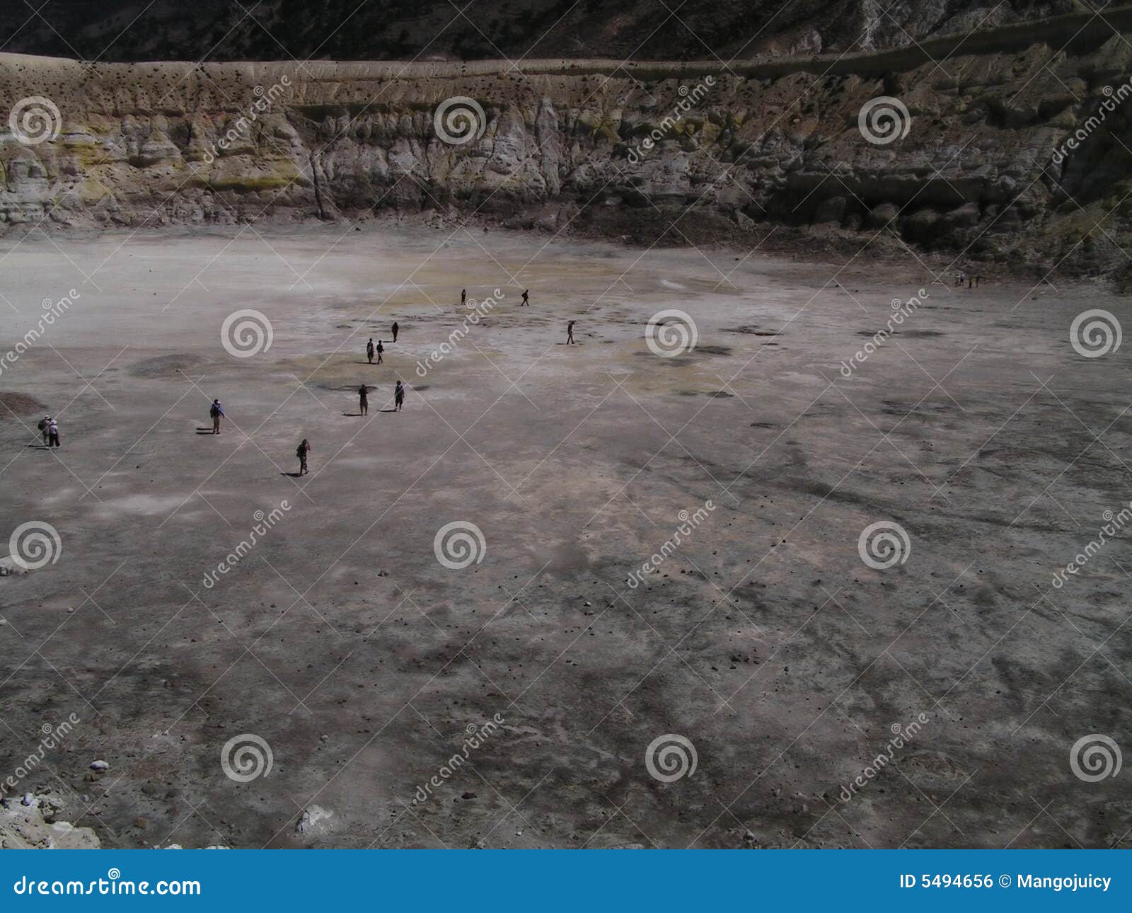 Discoverin the Volcanic Crater. Nisyros. Greece Stock Photo - Image of ...